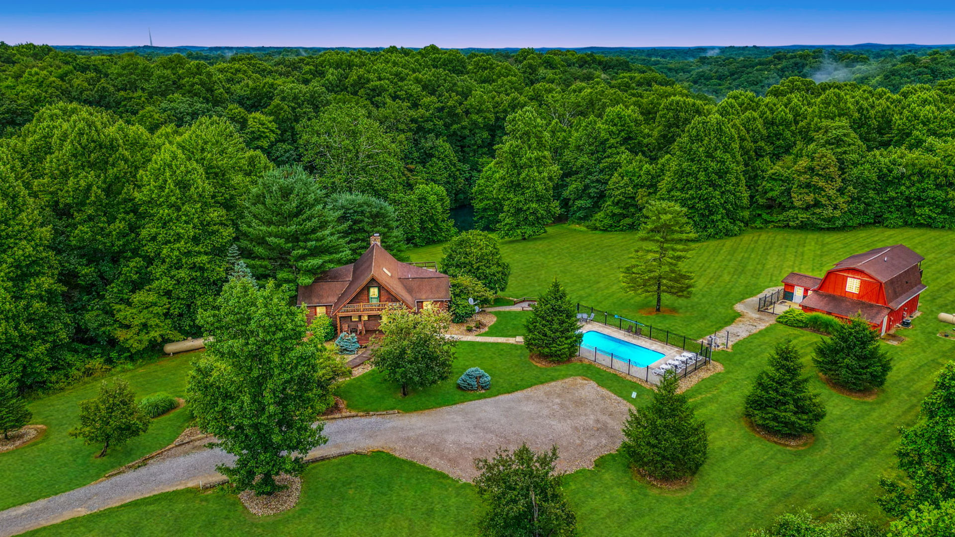 Lakefront Cabins in Ohio - Hocking Hills Cabin Rentals by Buffalo ...