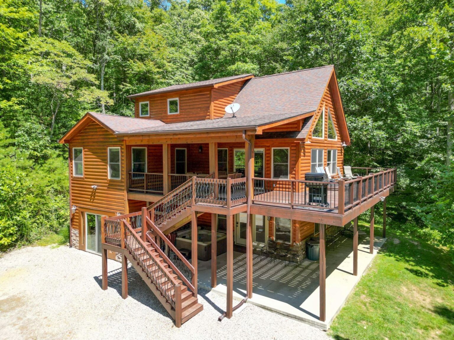 Short Term Rentals in Hocking Hills - Hocking Hills Cabin Rentals by ...